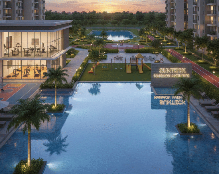 Top 10 Amenities of Sunteck One World Naigaon East